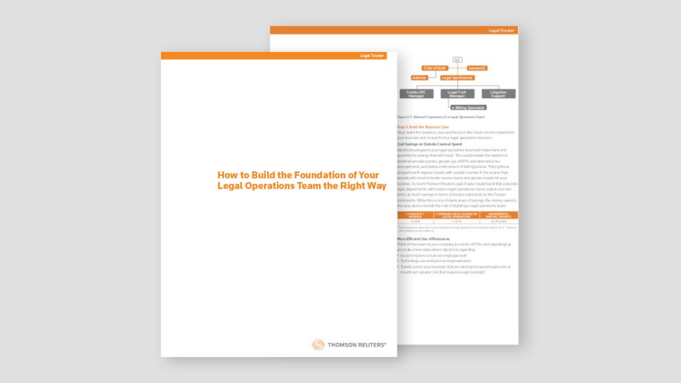 The Modern Law Department | Thomson Reuters