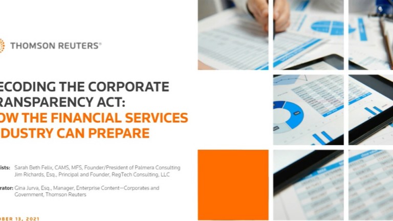 Decoding the Corporate Transparency Act: How the Financial Services ...